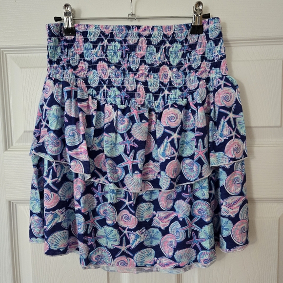 Simply Southern | Skirts | Nwt Simply Southern Tiered Shirred Skirt In ...